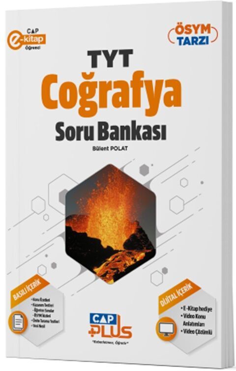 Çap Yayınları TYT Coğrafya Plus Soru Bankası,Kitapİşler - İşler ...