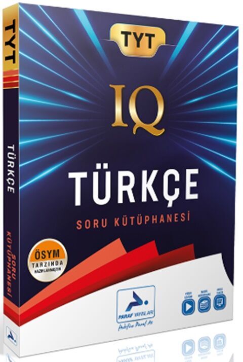 Paraf Yayınları TYT IQ Türkçe Soru Bankası,Kitapİşler - İşler ...