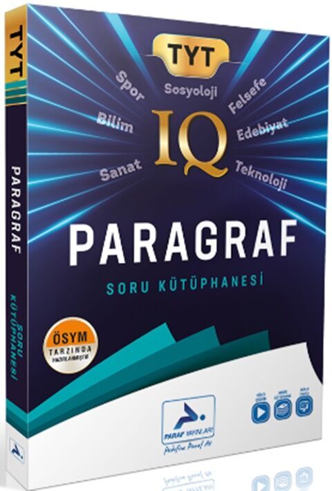 Paraf Yayınları TYT IQ Paragraf Soru Bankası,Kitapİşler - İşler ...