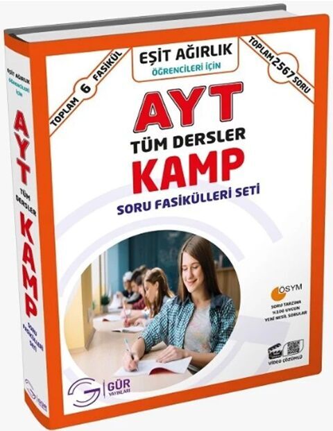 Gür Yayınları AYT Eşit Ağırlık Soru Fasikülleri Kamp Seti,Kitapİşler - İşler Kitabevleri Resmi ...