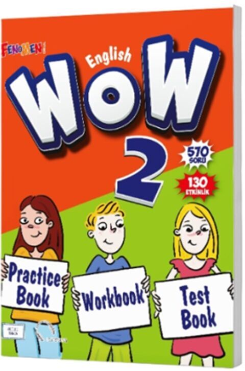 Fenomen Okul 2. Sınıf Wow English Practice Book Workbook Test Book ...