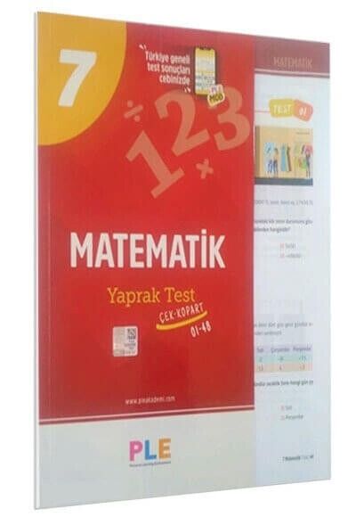 Birey PLE 7. Sınıf Matematik Yaprak Test,Kitapİşler - İşler Kitabevleri ...