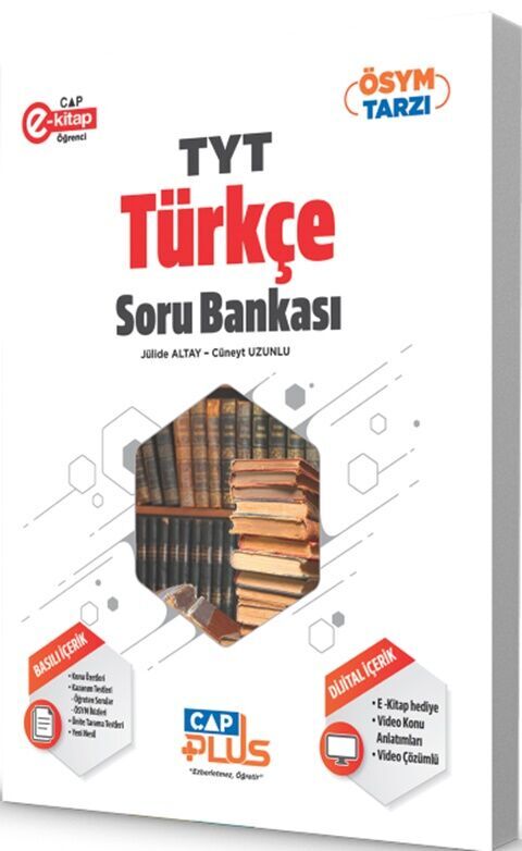 Çap Yayınları TYT Türkçe Plus Soru Bankası,Kitapİşler - İşler ...