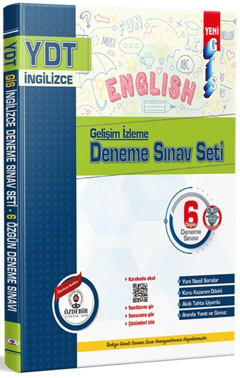 Özdebir Yayınları YDT İngilizce Gelişim İzleme 6 lı Deneme Sınavı,Kitapİşler - İşler Kitabevleri ...