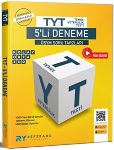 Referans Yayınları TYT 5 li Deneme ÖSYM Tarzı Tüm Dersler Fasikül Denemeleri,Kitapİşler - İşler ...