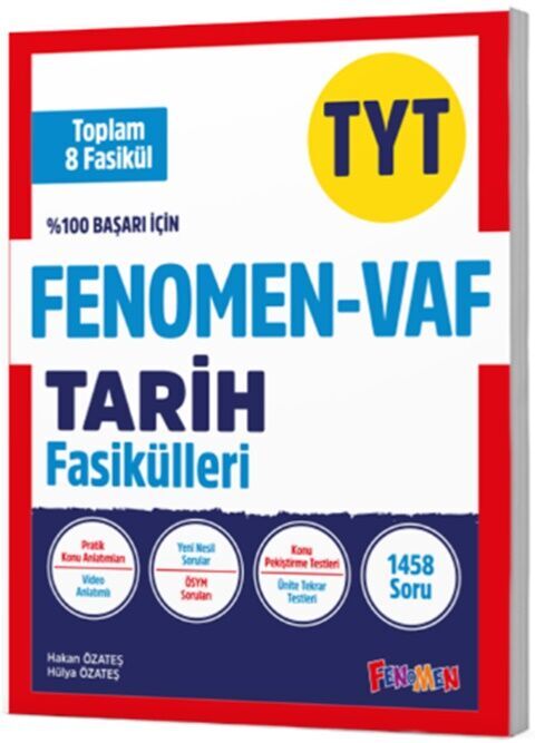 Fenomen Okul Yayınları TYT VAF Tarih Fasikülleri Seti,Kitapİşler ...
