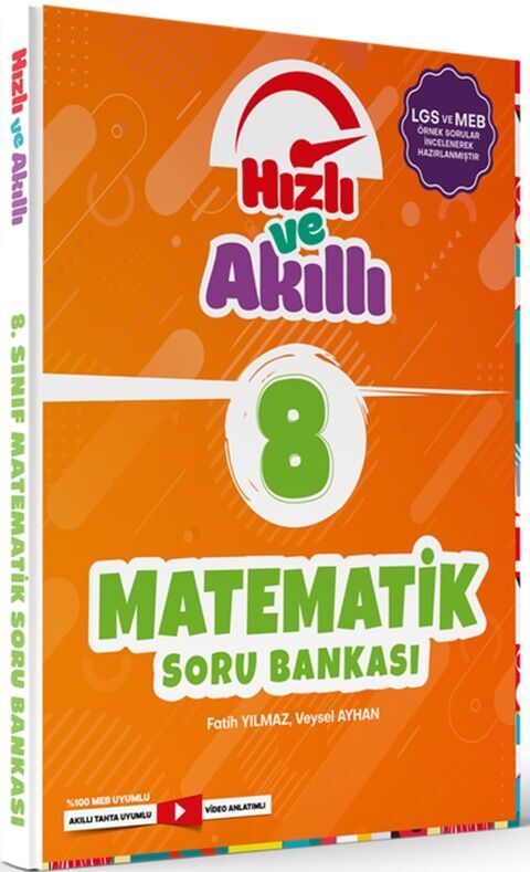 Tammat Yayıncılık 8. Sınıf LGS Matematik Hızlı ve Akıllı Soru Bankası ...