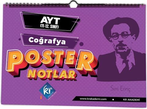 KR Akademi AYT Coğrafya Poster Notlar,Kitapİşler - İşler Kitabevleri ...