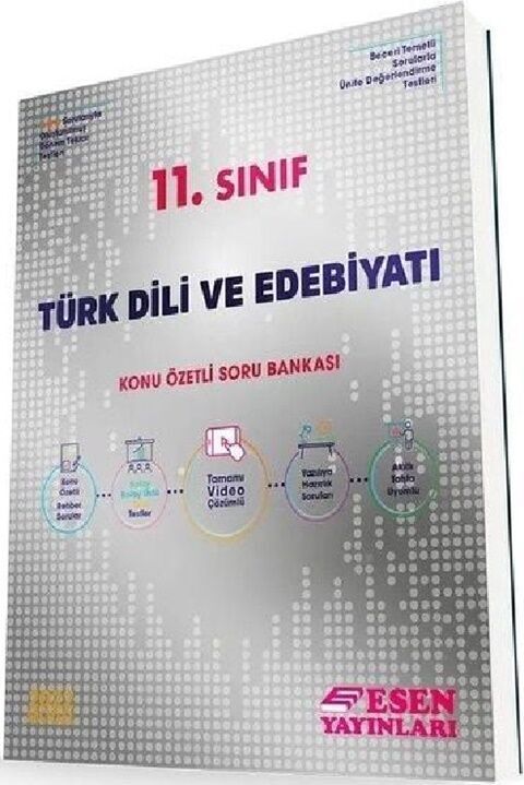 Esen Yayınları 11. Sınıf Türk Dili ve Edebiyatı Konu Özetli Soru Bankası,Kitapİşler - İşler ...