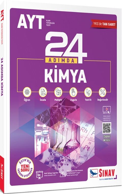 Sınav Yayınları AYT Kimya 24 Adımda Konu Anlatımlı Soru Bankası,Kitapİşler - İşler Kitabevleri ...
