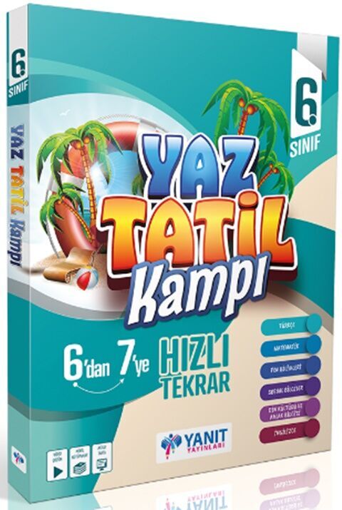 Yanıt Yayınları 6. Sınıf Yaz Tatil Kitabı Kampı,Kitapİşler - İşler ...