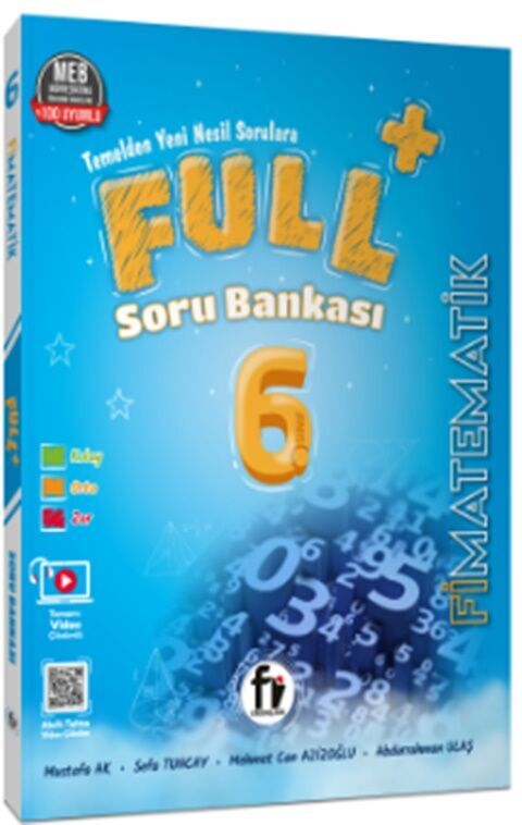 Fi Yayınları 6. Sınıf Fİ Matematik FULL Soru Bankası,Kitapİşler - İşler ...