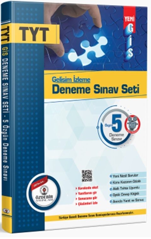 Özdebir Yayınları TYT Gelişim İzleme 5 li Deneme Sınavı Seti,Kitapİşler - İşler Kitabevleri ...