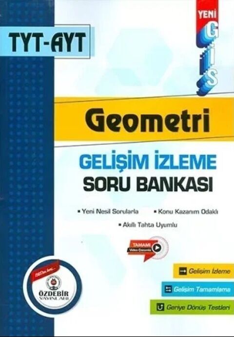 Özdebir Yayınları TYT AYT Geometri Gelişim İzleme Soru Bankası,Kitapİşler - İşler Kitabevleri ...